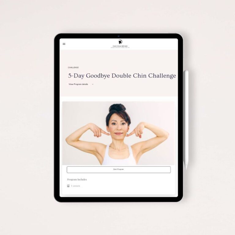 5-Day Goodbye Double Chin Challenge